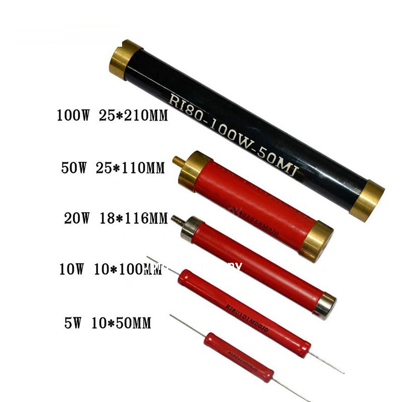 High Voltage Glass Glaze Resistors RI80 (3W–200W) | High Resistance ...